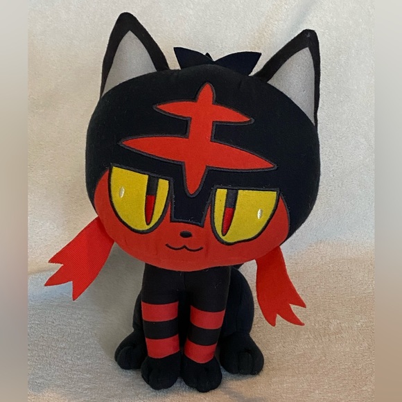 Pokémon | Toys | Toy Factory Pokemon Sun And Moon Litten 1 Stuffed ...